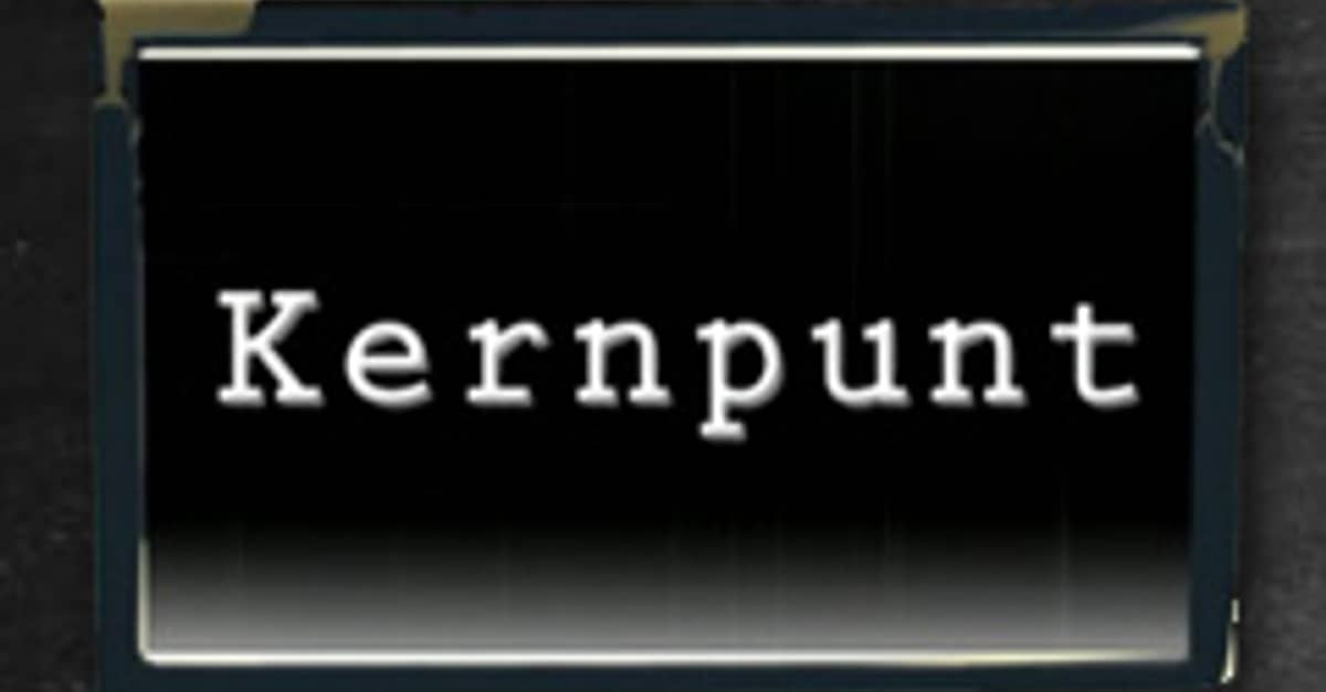 Kernpunt | NPO Start