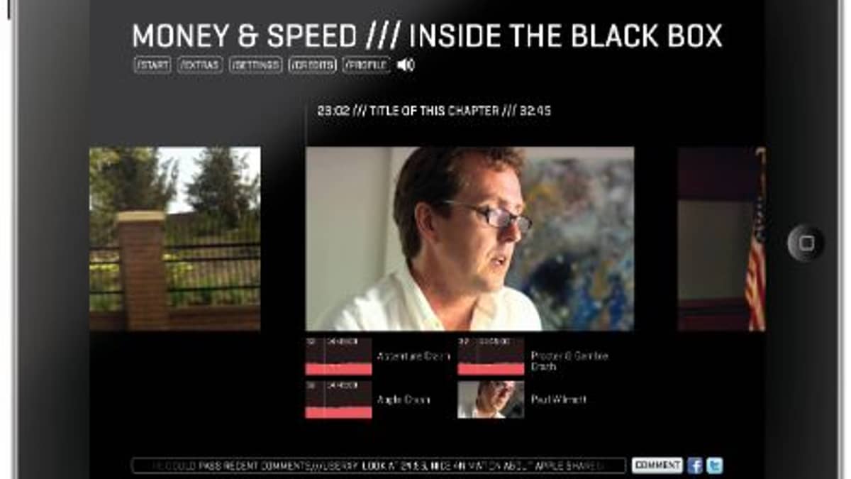 Money and Speed: Inside the Black Box | NPO Start