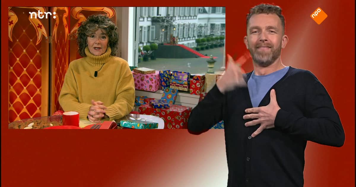 Intocht Sinterklaas met gebarentaal 2021 | NPO Start